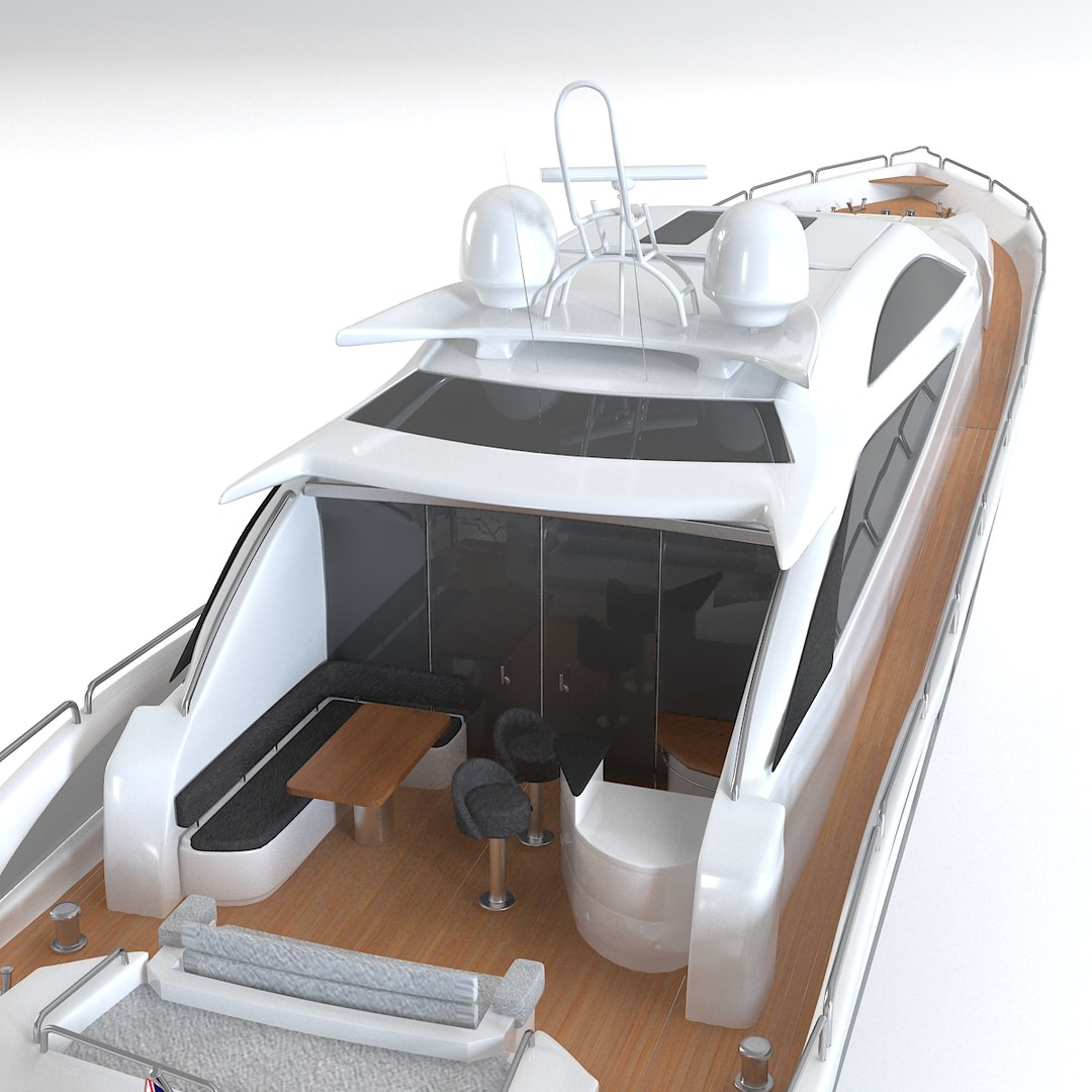 Sunseeker Predator Sea Yacht 3d Max