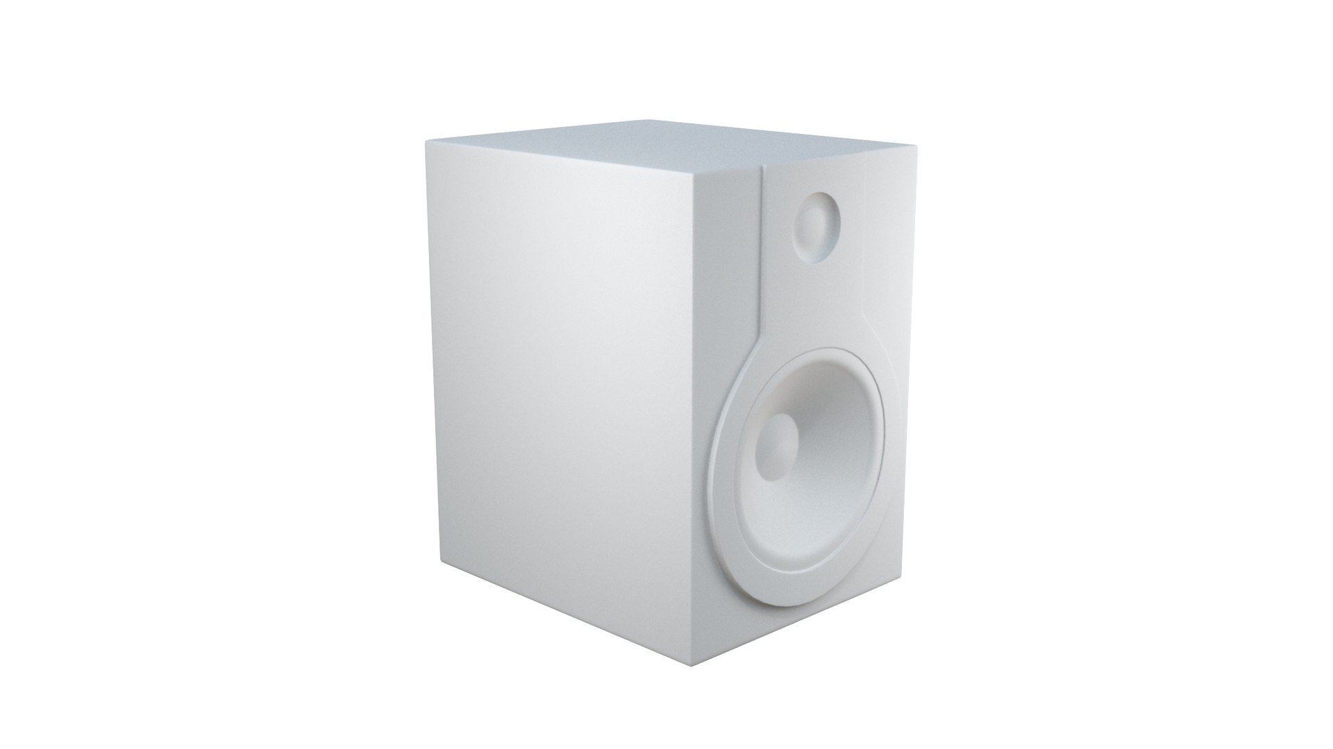 Studio monitor 3D model - TurboSquid 1681794