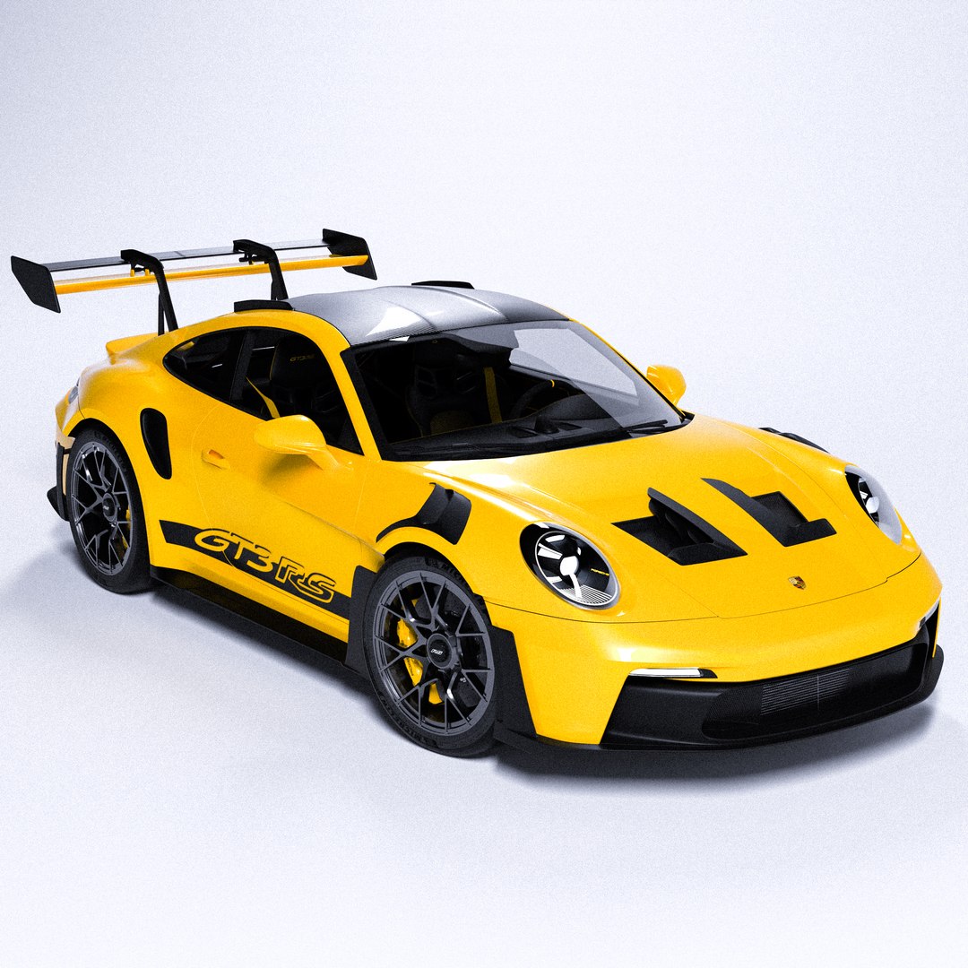 3D Porsche 992 GT3 RS Model - TurboSquid 2066919