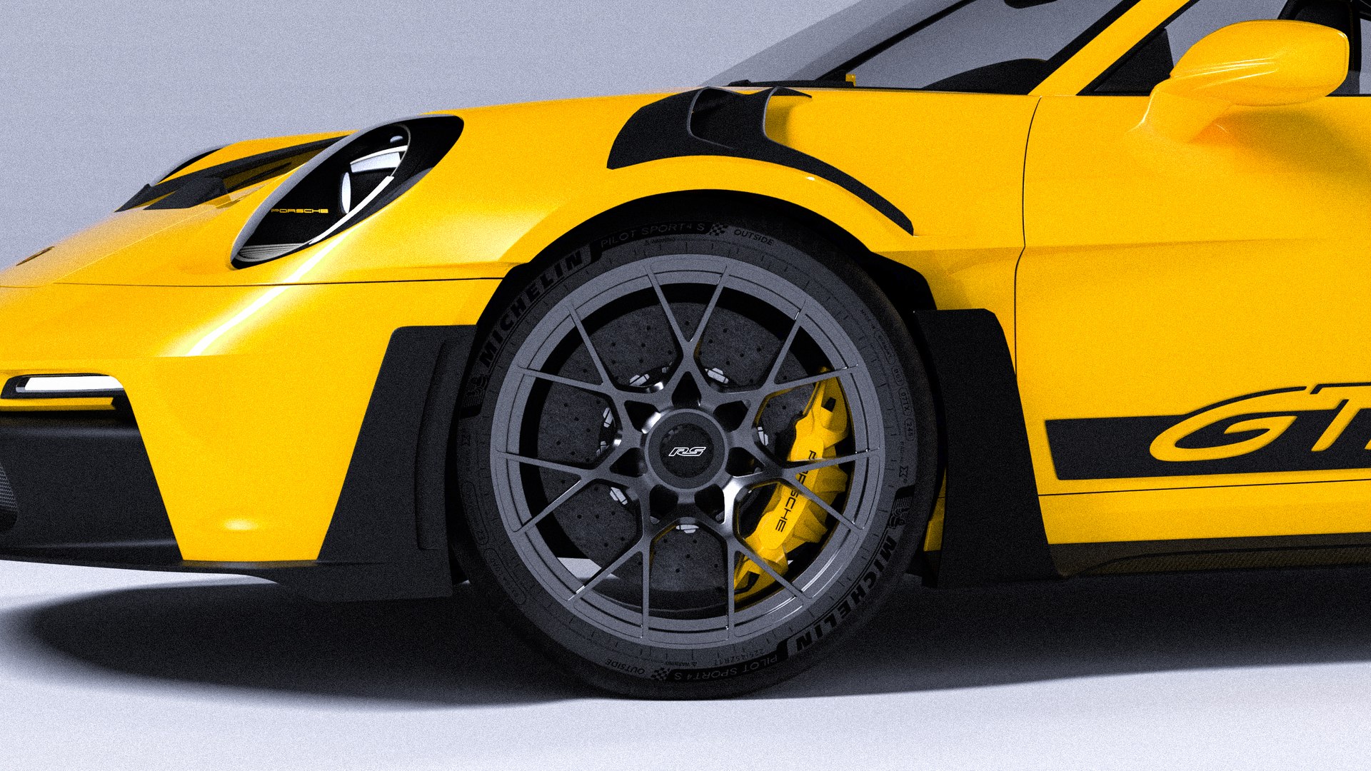 3D Porsche 992 GT3 RS Model - TurboSquid 2066919