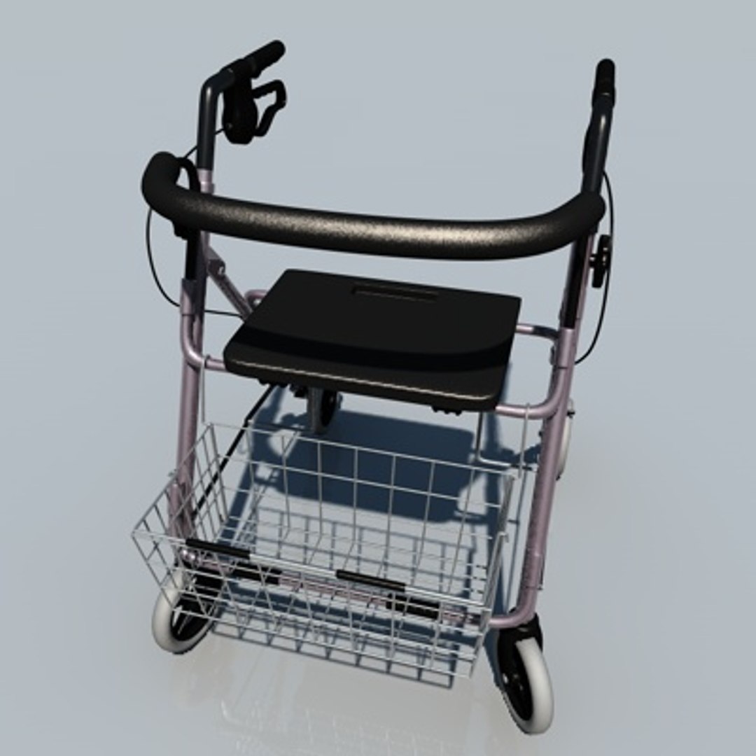 Adult Rollator 3d Model