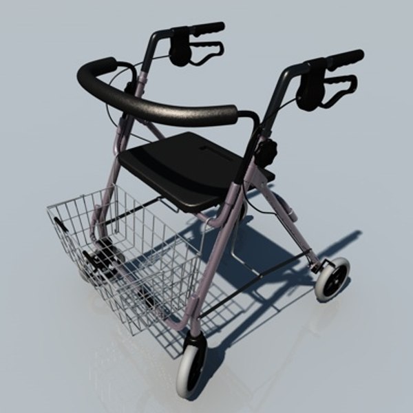 adult rollator 3d model