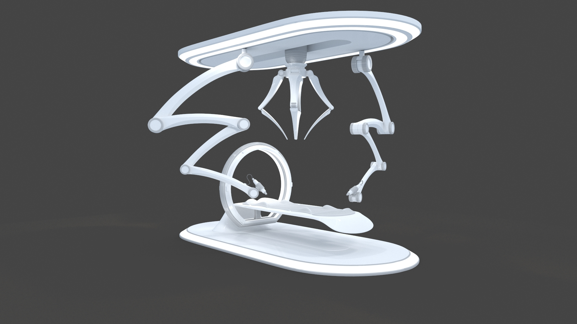 3D sci-fi futuristic medical equipment - TurboSquid 1629033