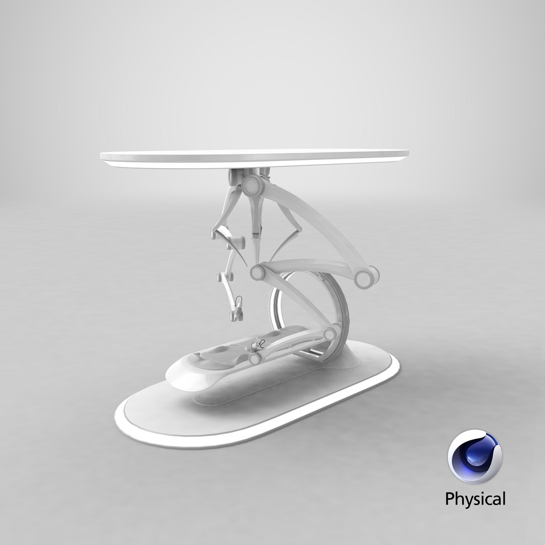 3D sci-fi futuristic medical equipment - TurboSquid 1629033
