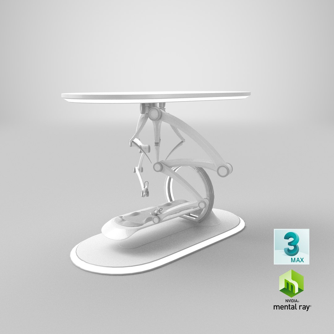 3D Sci-fi Futuristic Medical Equipment - TurboSquid 1629033