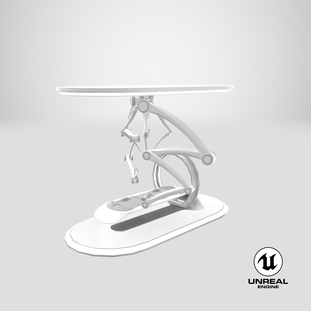 3D Sci-fi Futuristic Medical Equipment - TurboSquid 1629033