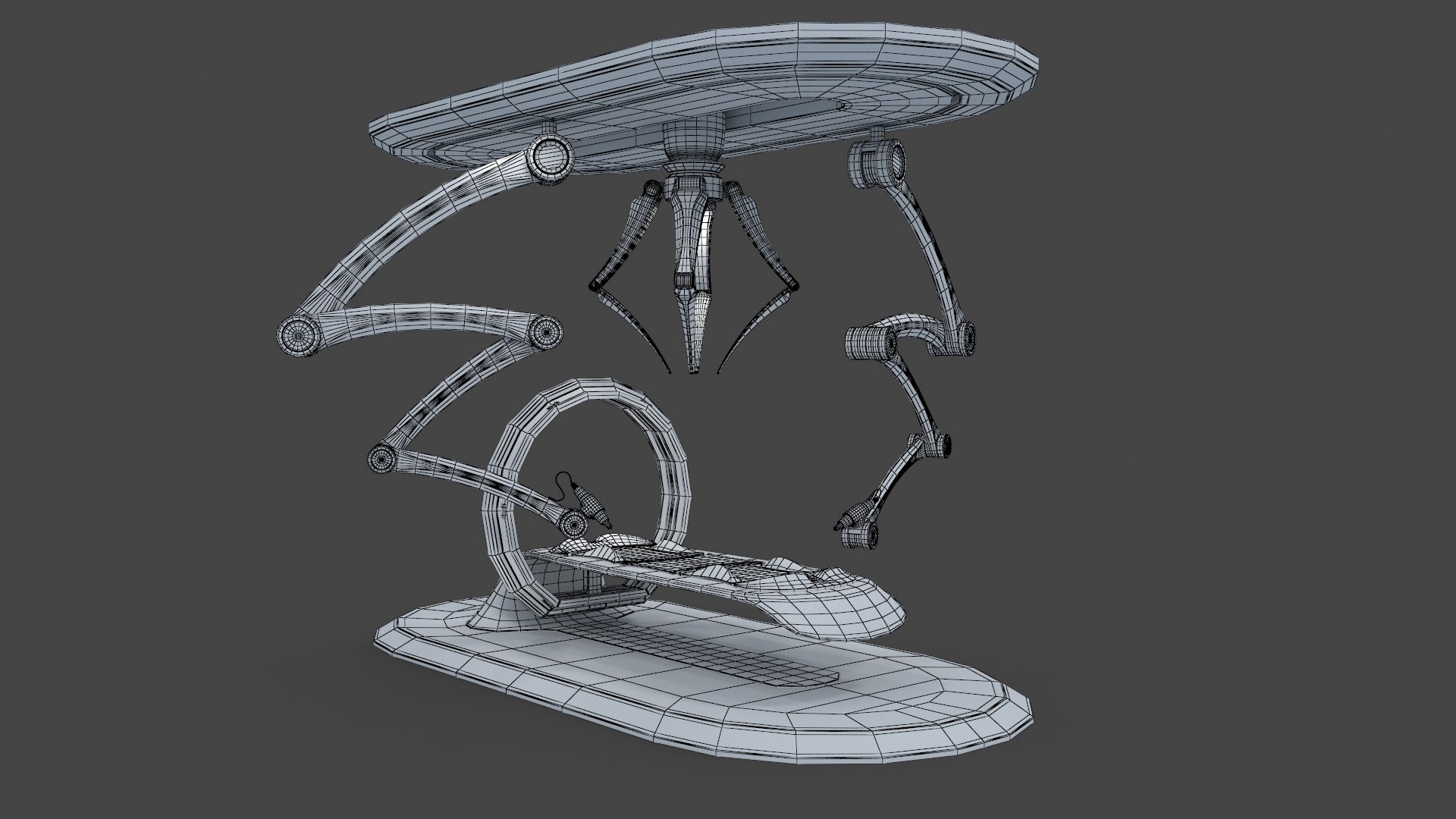 3D sci-fi futuristic medical equipment - TurboSquid 1629033