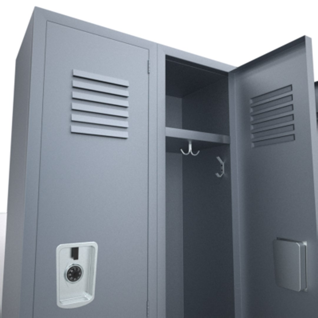 Modern Locker 3d Max