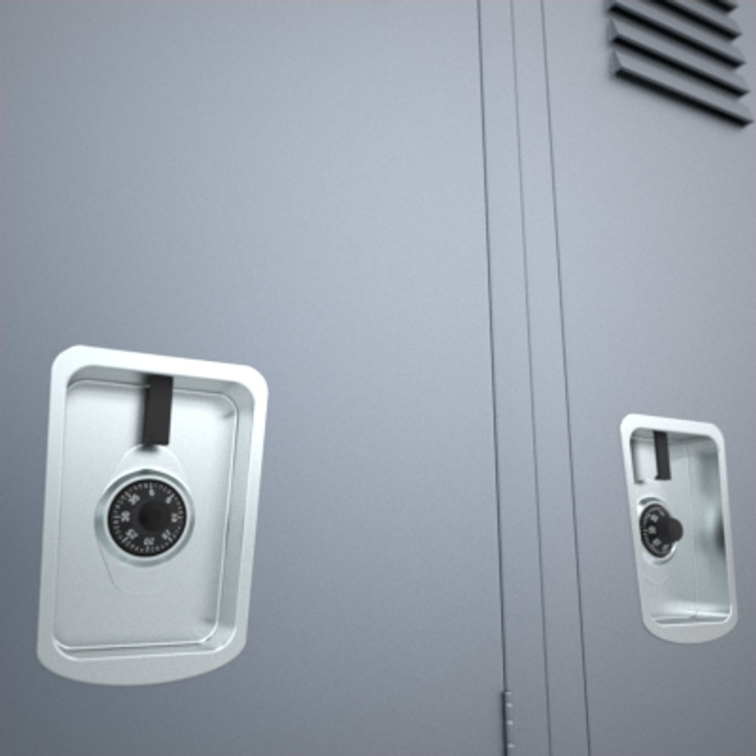 Modern Locker 3d Max