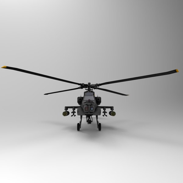 AH-64 Apache OBJ Models for Download | TurboSquid