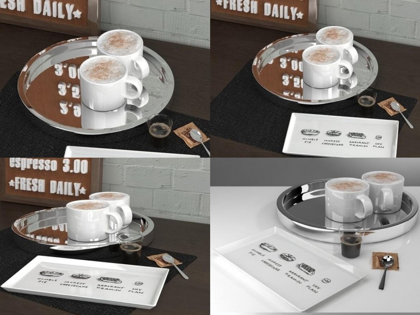 3D Shiny Coffee Refresh - TurboSquid 1176561