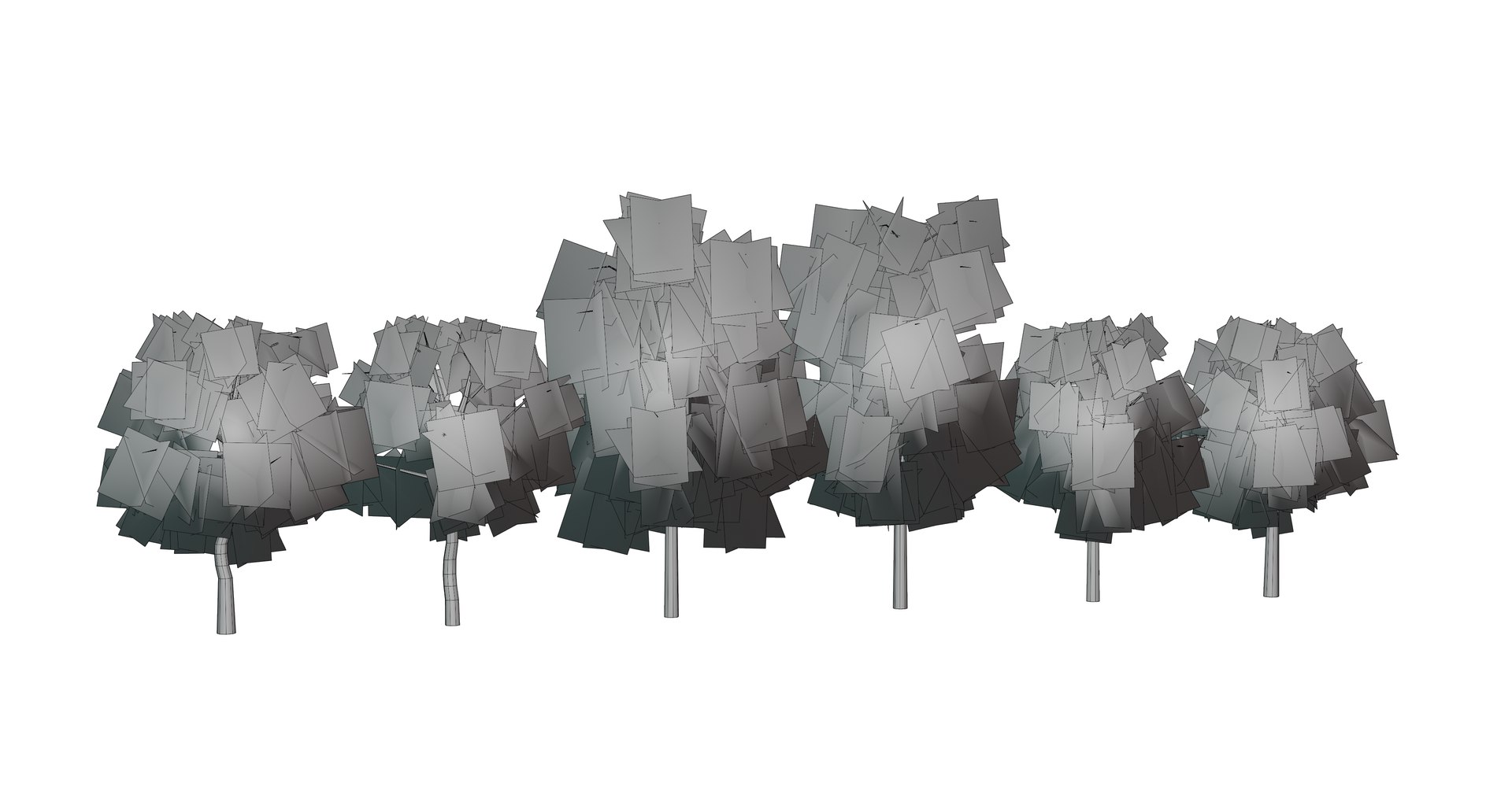Birch Tree PBR Low-poly Game Ready 3D Model - TurboSquid 1962371
