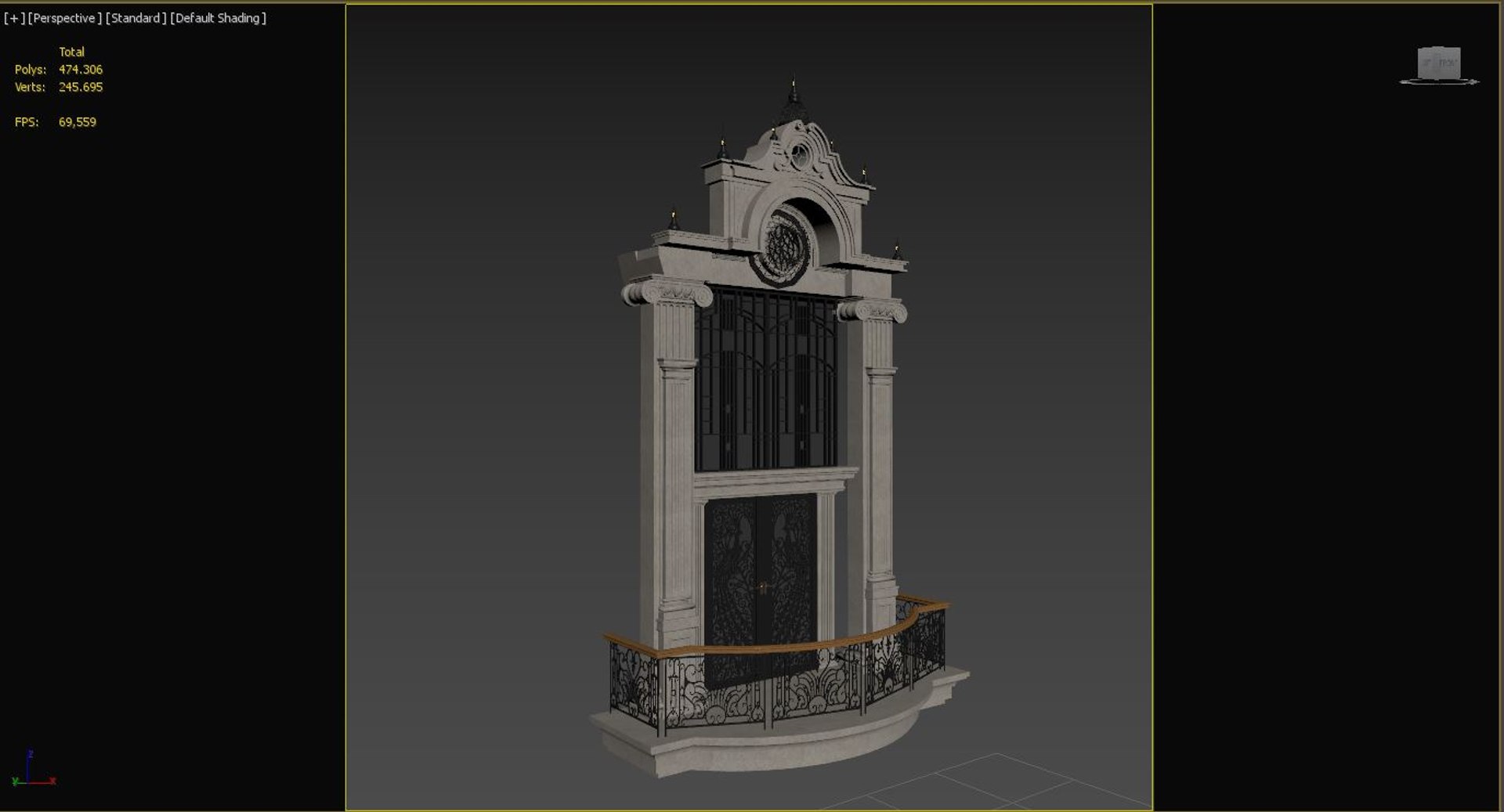 3D Classic Door Windows 4 Model - TurboSquid 1917563