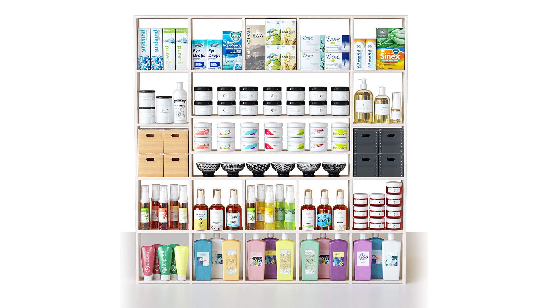 3D Cosmetics Beauty Model - TurboSquid 1686921