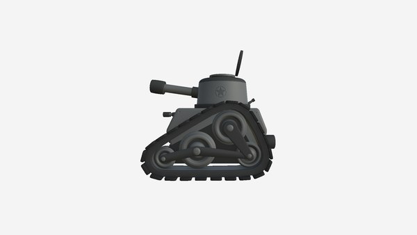 12 War Tanks Cartoon A Collection - Military Vehicle 3D model ...