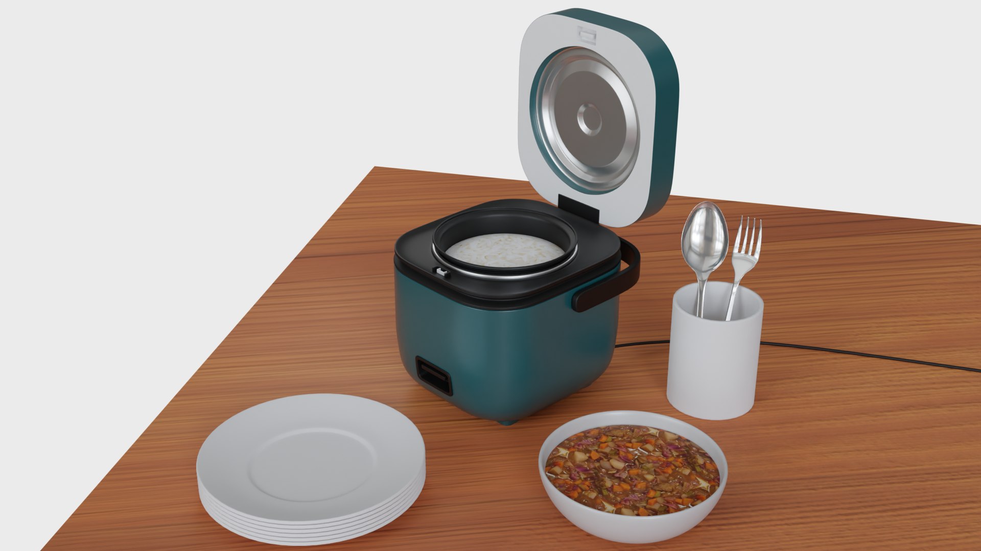 3D Rice Cooker Electric - TurboSquid 2249551