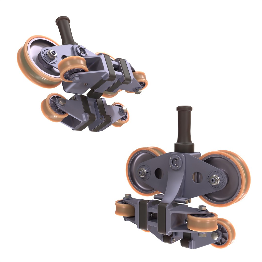 3D Roller wheels - TurboSquid 2182530