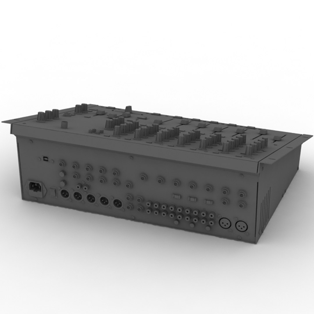 3d Behringer Dx 2000 Dj Mixer Model