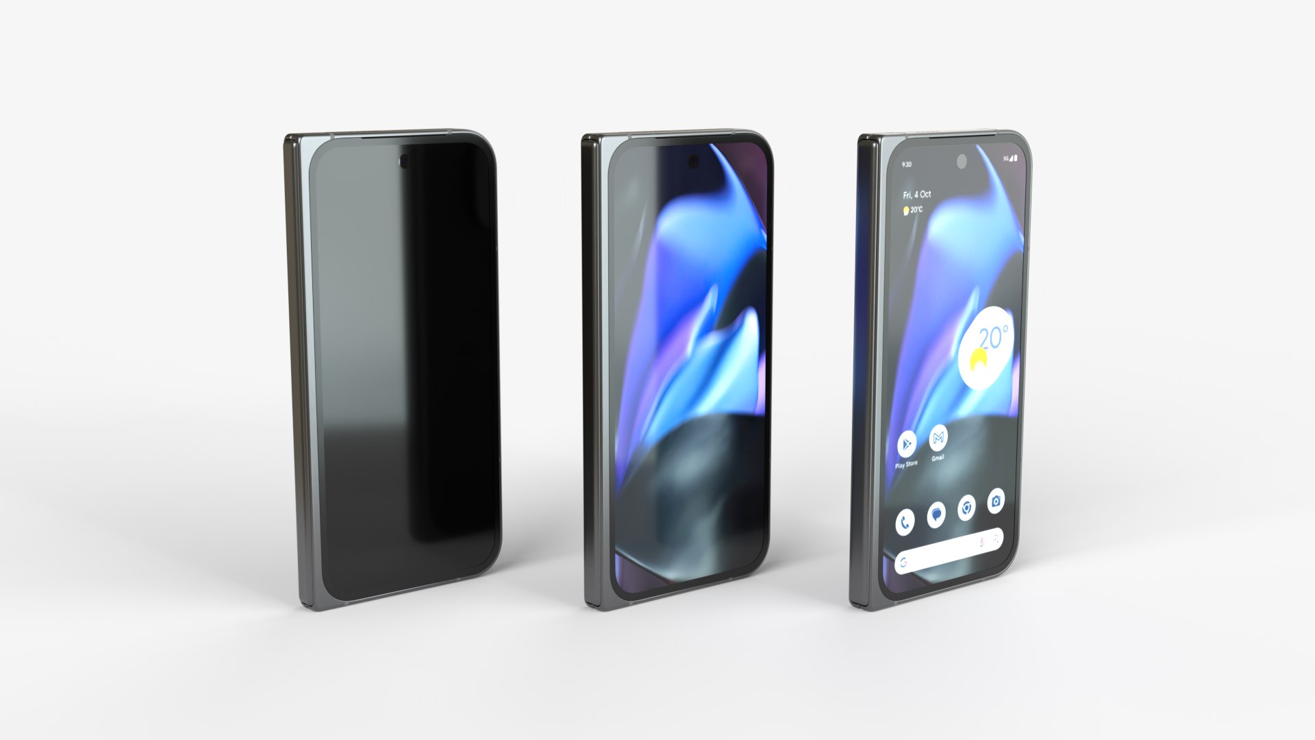 3D Pixel9profoldobsidianblend Model - TurboSquid 2271442