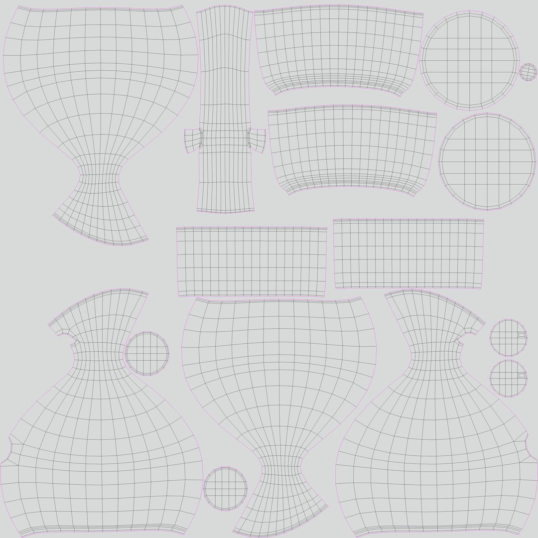 3D Pitcher With Cups PBR Model - TurboSquid 2228183