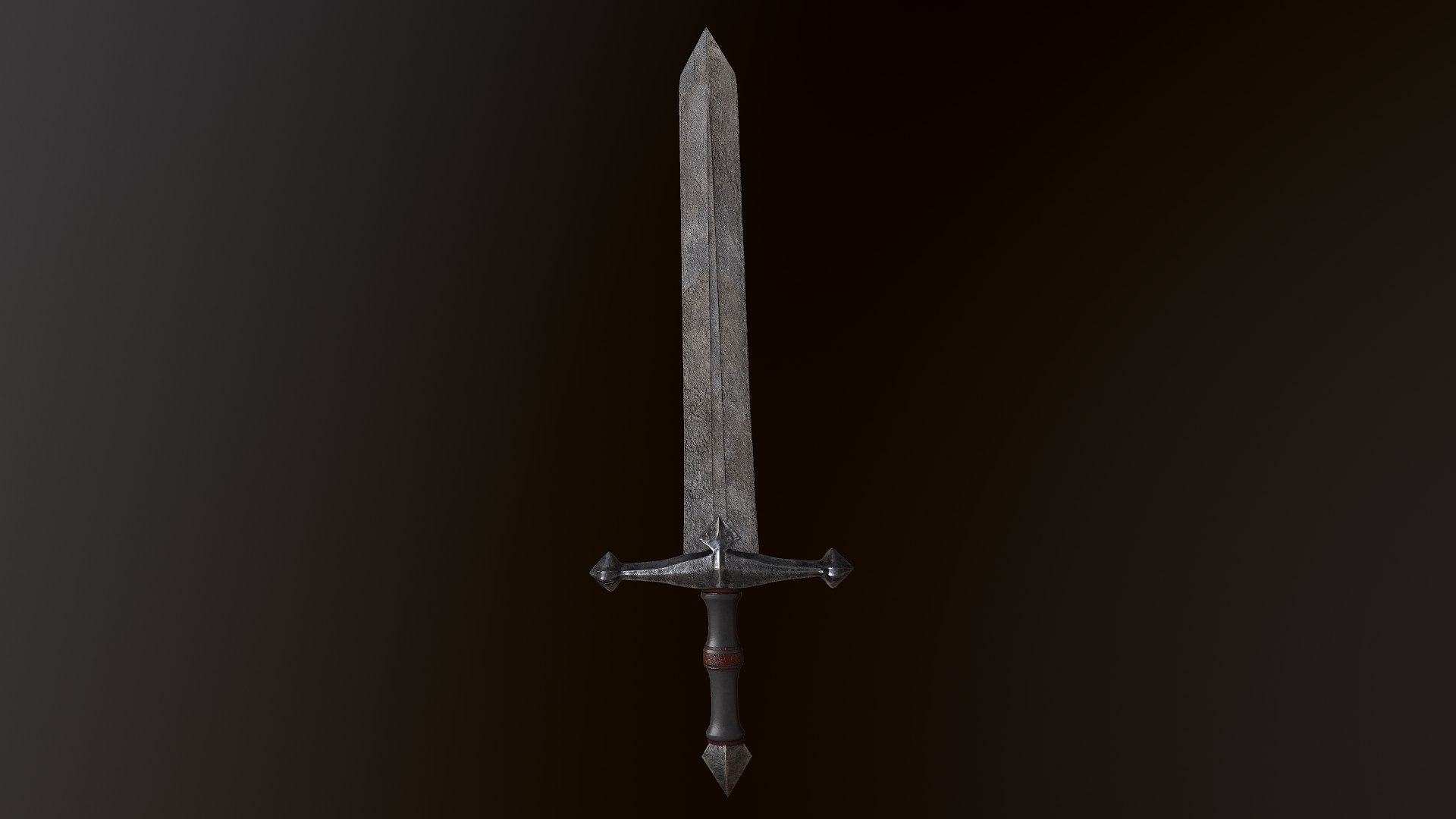 3D Ancient Stone Sword model - TurboSquid 1727086