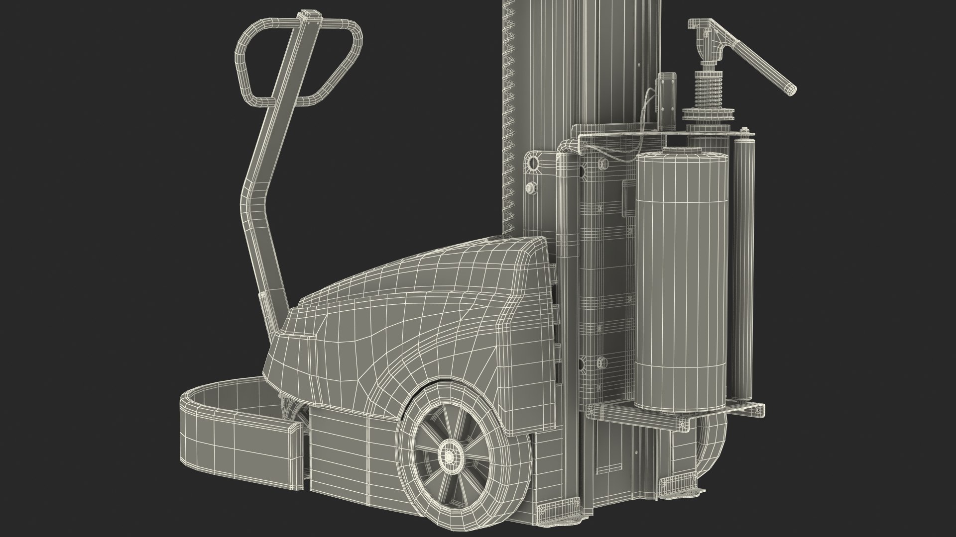 Mobile pallet stretch wrapping model - TurboSquid 1671613