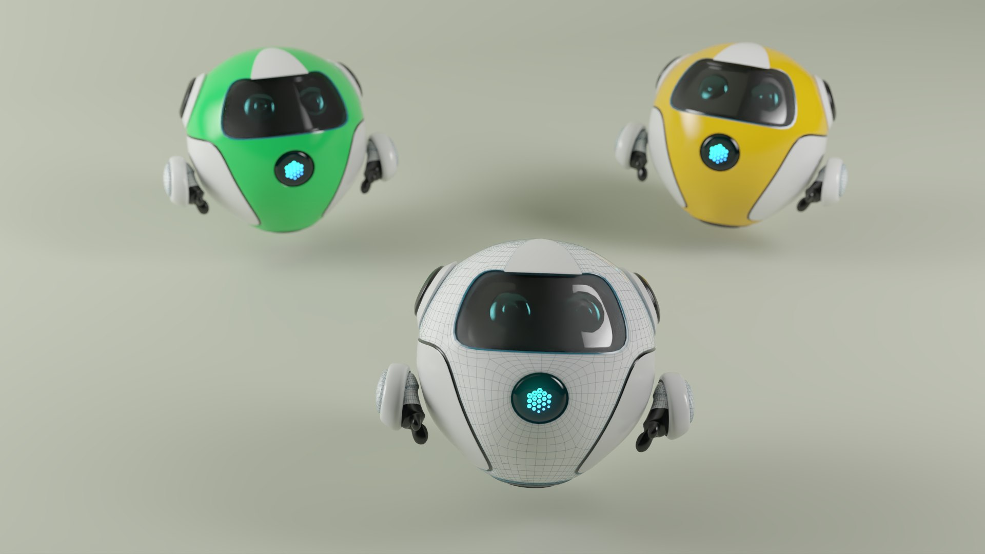 3D Aerodynamic Robot Model - TurboSquid 2356732