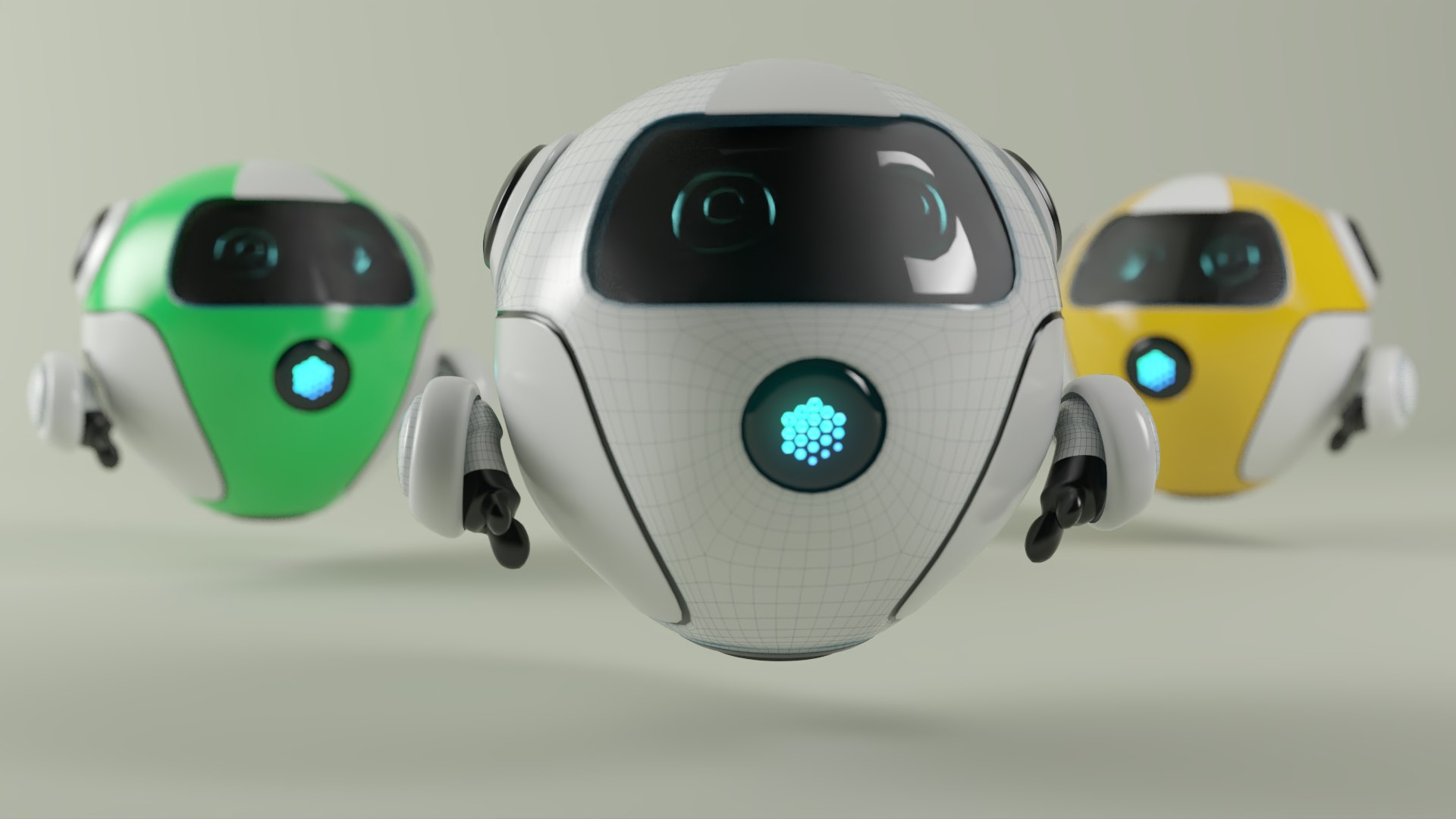 3D Aerodynamic Robot Model - TurboSquid 2356732