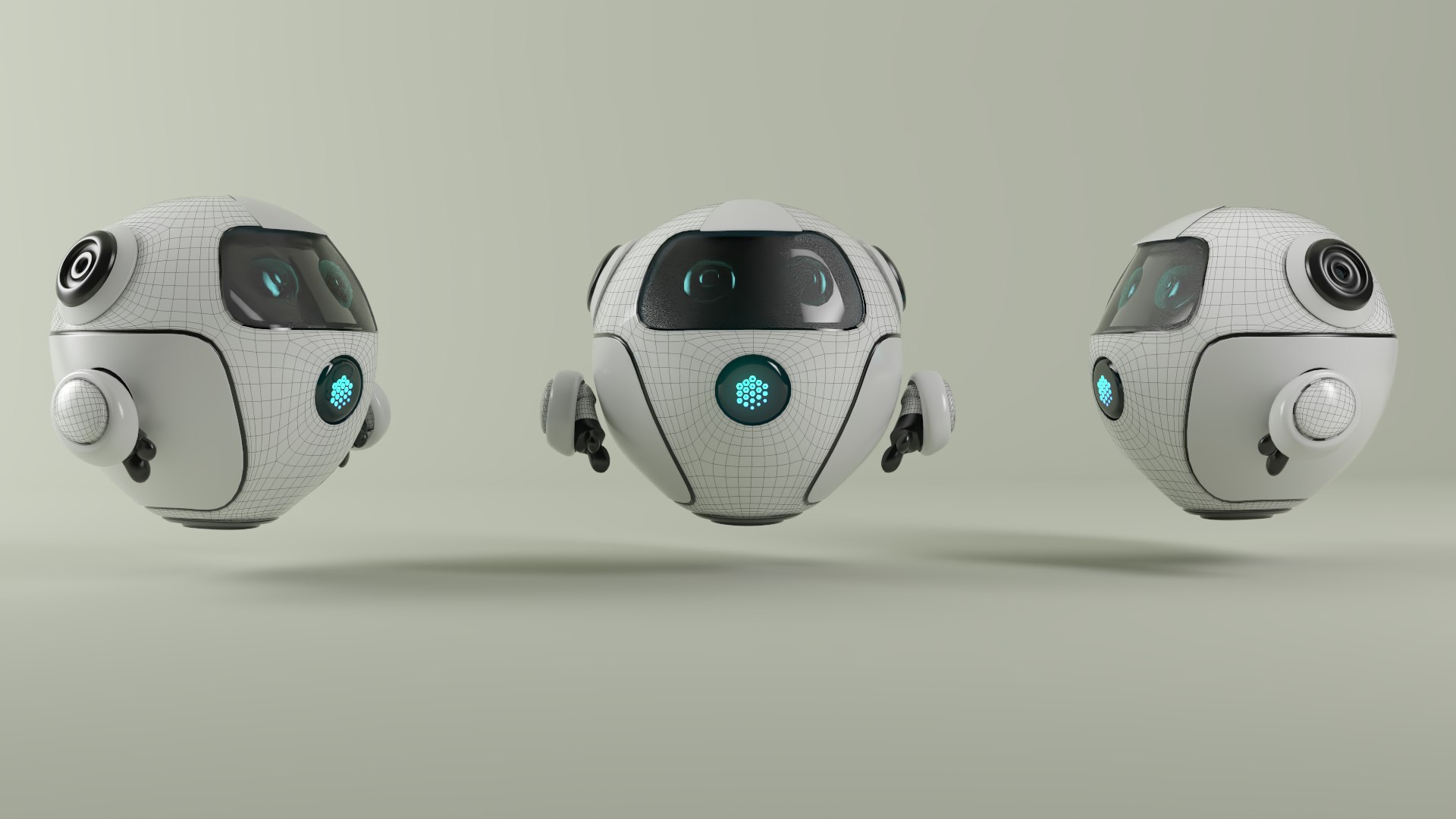 3D Aerodynamic Robot Model - TurboSquid 2356732