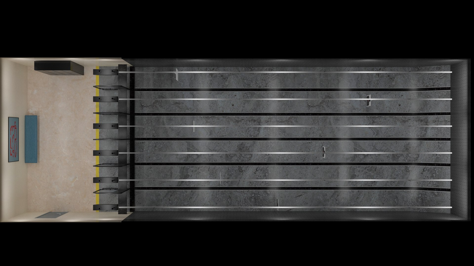 Interior Scene Shooting Range 3D Model - TurboSquid 1478822