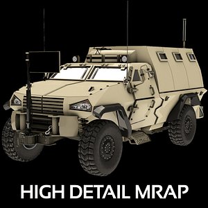 MRAP 3D Models for Download | TurboSquid