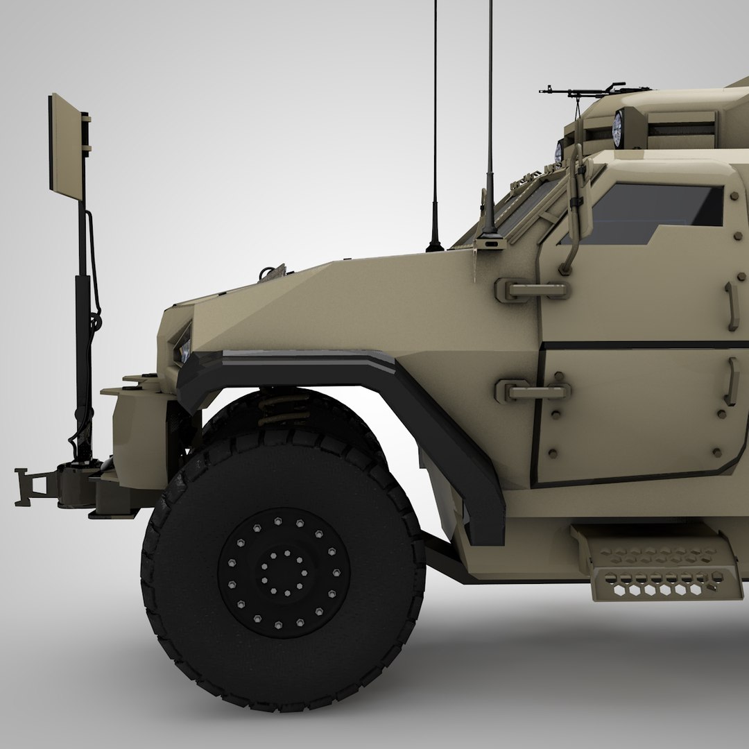 3d Model Mrap 2014 Vehicle Transportation
