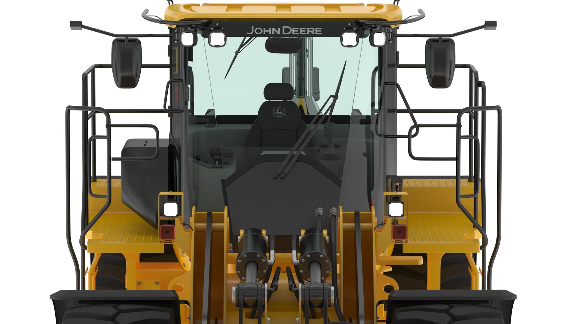 3D Model John Deere 844 P-Tier Wheel Loader - TurboSquid 2315607