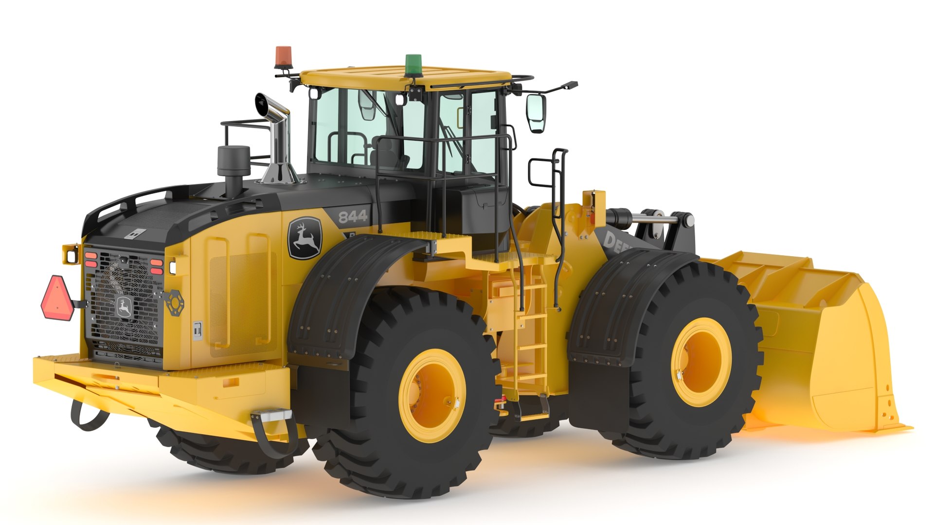 3D Model John Deere 844 P-Tier Wheel Loader - TurboSquid 2315607