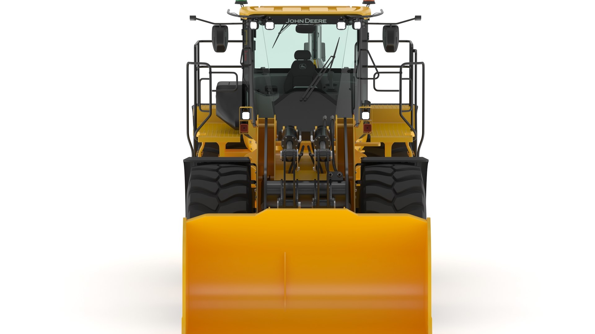 3D Model John Deere 844 P-Tier Wheel Loader - TurboSquid 2315607
