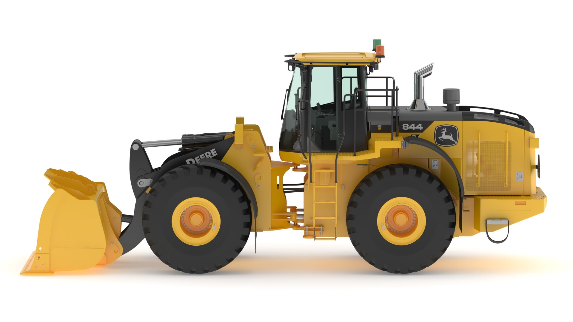 3D Model John Deere 844 P-Tier Wheel Loader - TurboSquid 2315607