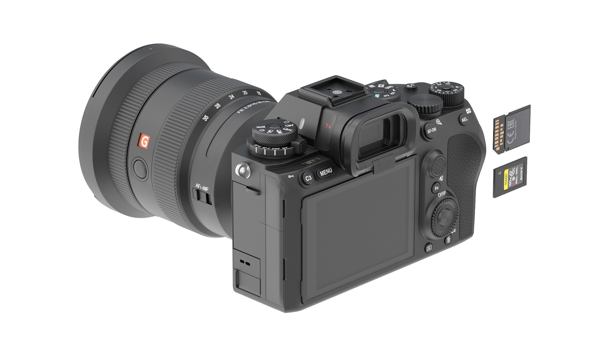 3D Sony Alpha A1 With Lens Model - TurboSquid 2131474