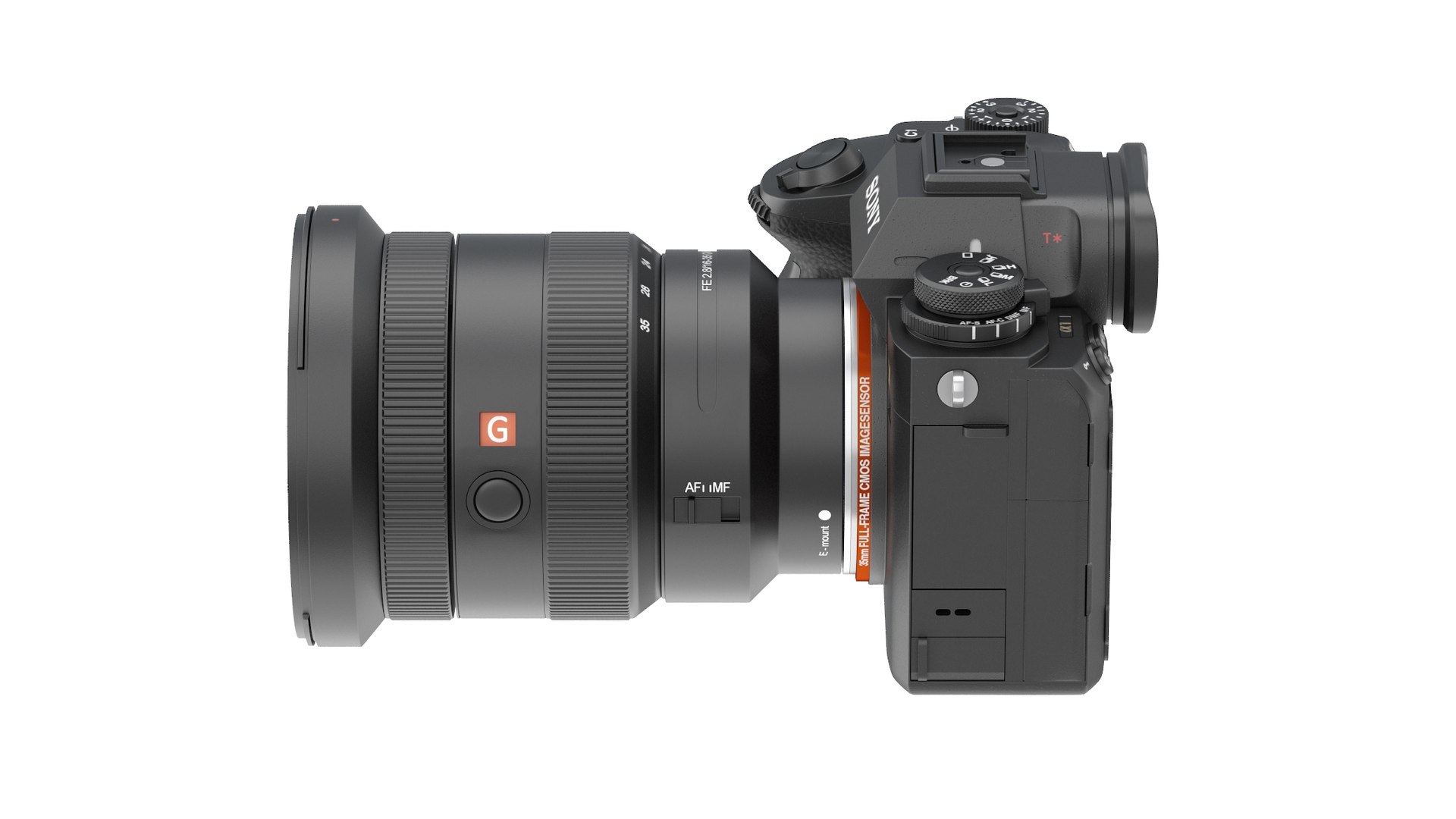 3D Sony Alpha A1 With Lens Model - TurboSquid 2131474