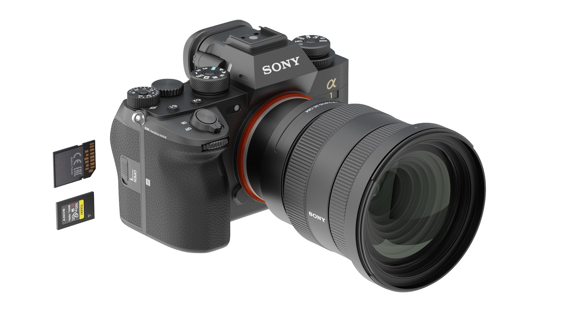 3D Sony Alpha A1 With Lens Model - TurboSquid 2131474