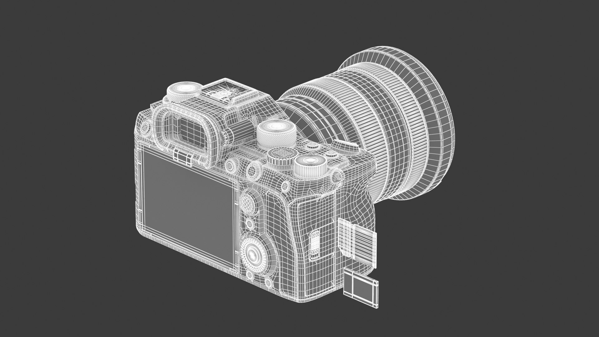 3D Sony Alpha A1 With Lens Model - TurboSquid 2131474