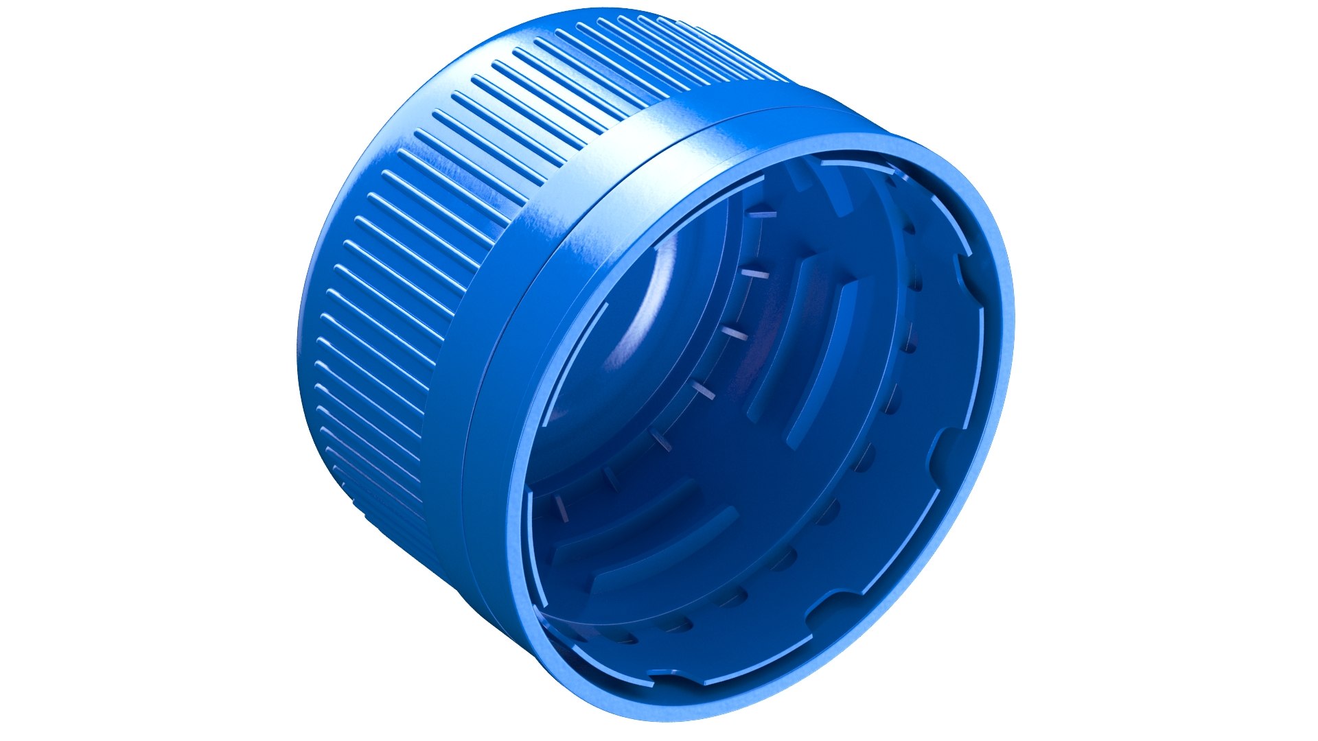 Blue Bottle Cap Model - TurboSquid 1976933