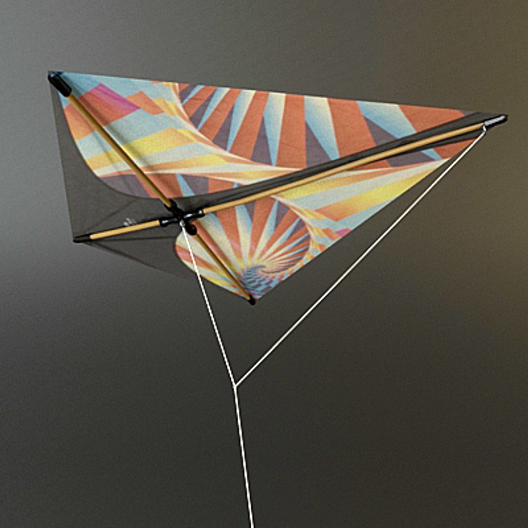 Kite 3d Model
