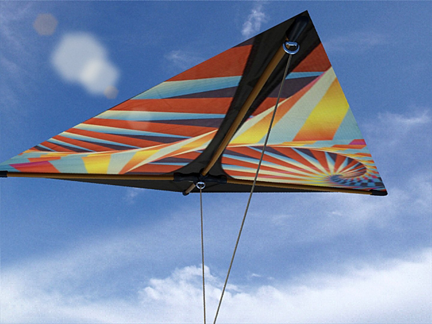 Kite 3d Model