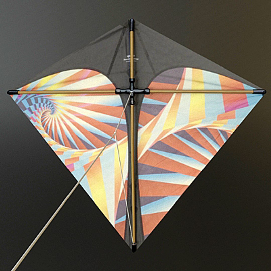 Kite 3d Model