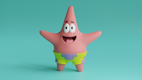 spongebob squarepants 3d max