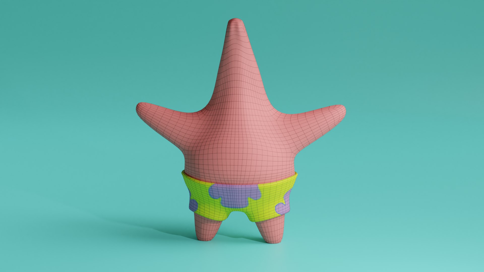 3D Patrick Star Model - TurboSquid 1631211