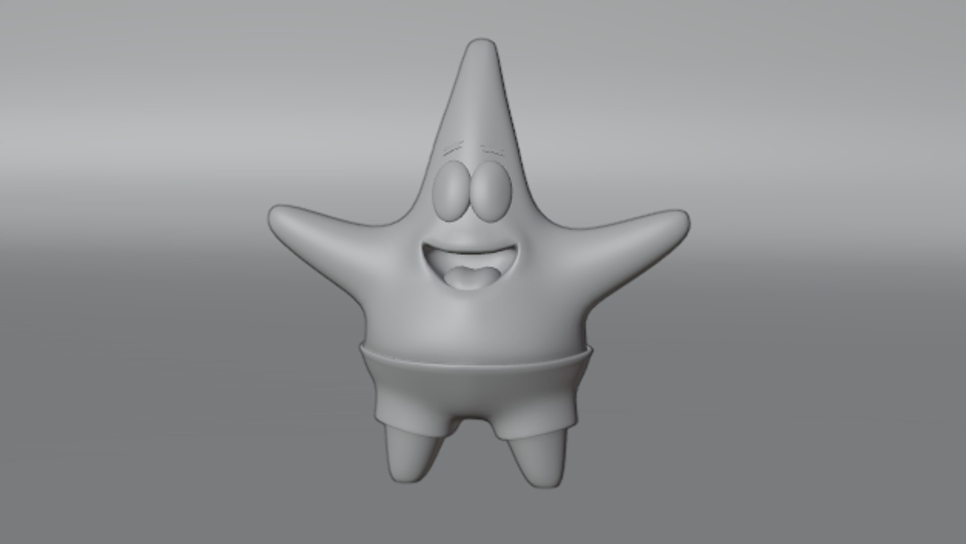 3D Patrick Star Model - TurboSquid 1631211