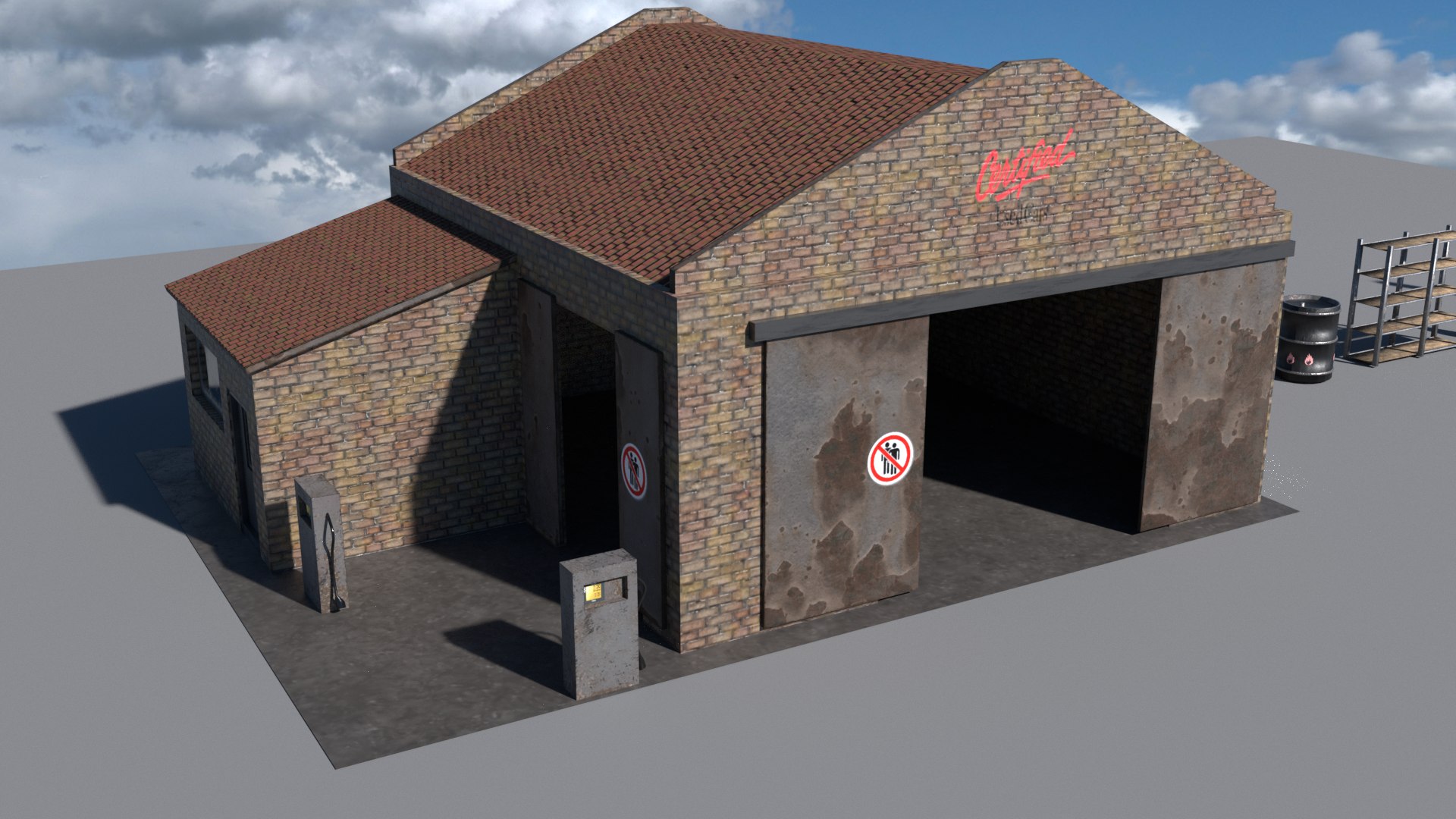 3D Model Carservice - TurboSquid 1311235