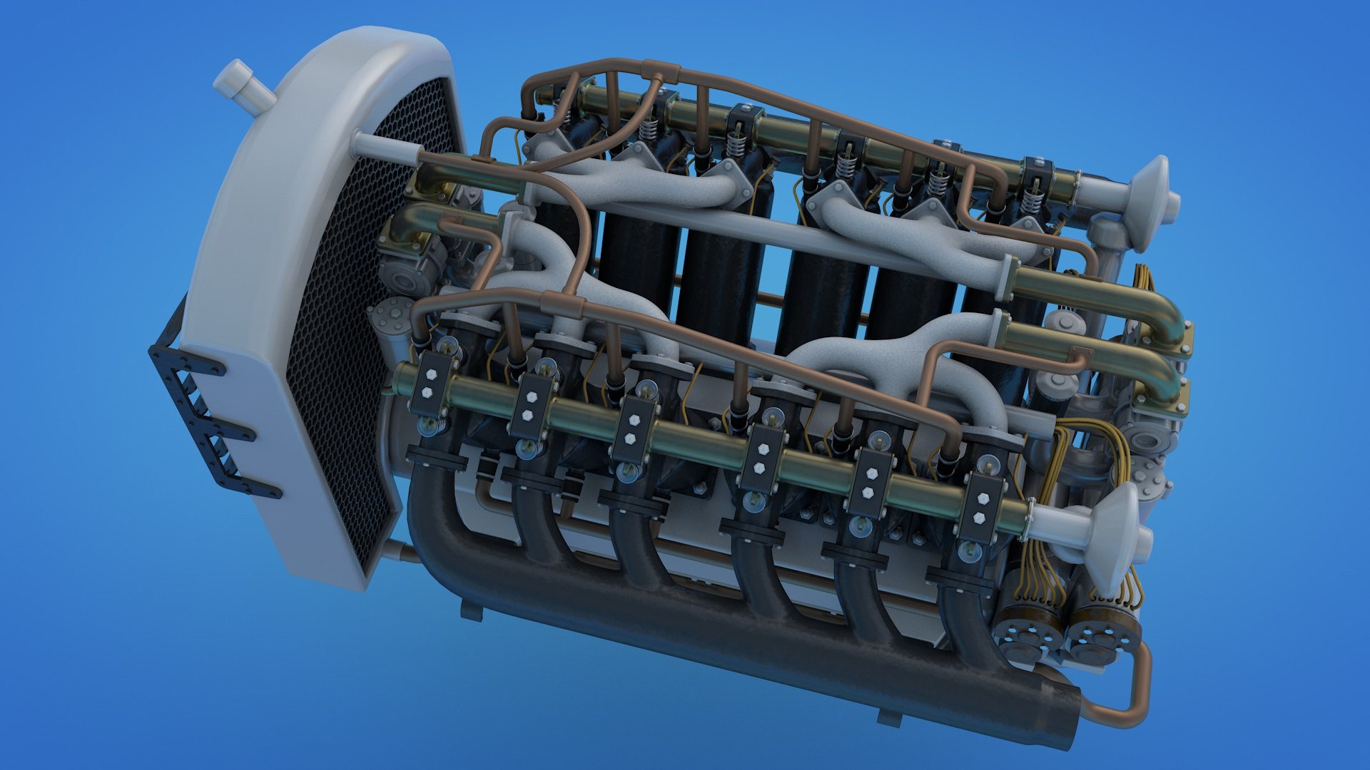 3D aircraft engine eagle model - TurboSquid 1307881