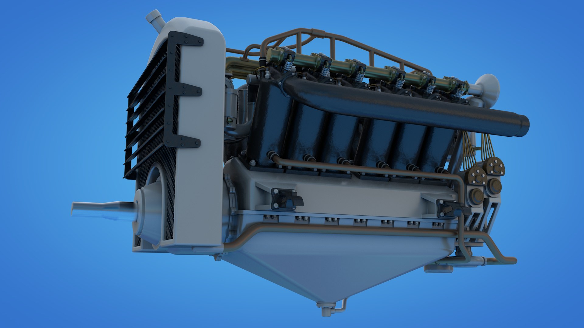 3D aircraft engine eagle model - TurboSquid 1307881